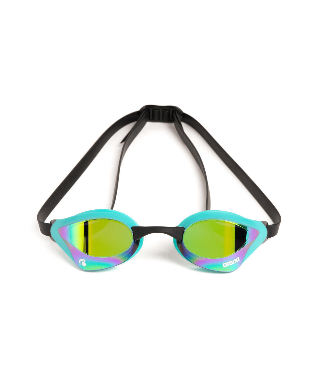 Arena Cobra Core Swipe Mirror Racing Goggles - Emerald/Peacock ARENA ...