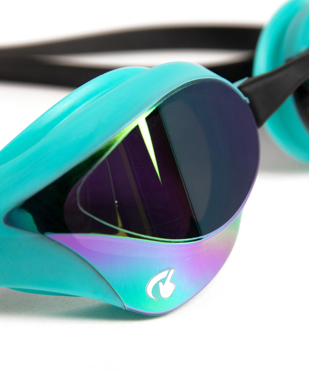 Arena Cobra Core Swipe Mirror Racing Goggles - Emerald/Peacock ARENA ...