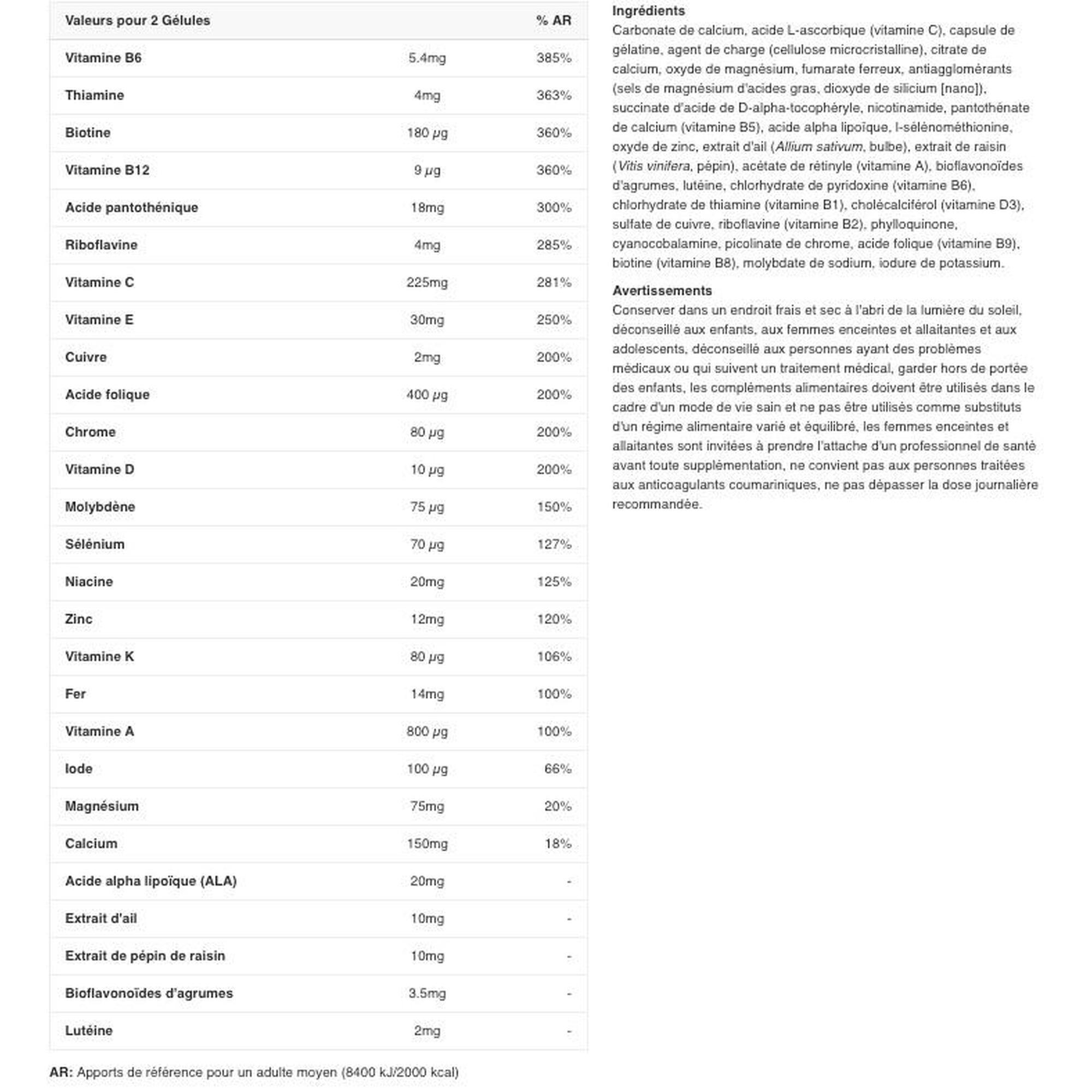 Multivitamine - Opti-Women OPTIMUM NUTRITION - Decathlon