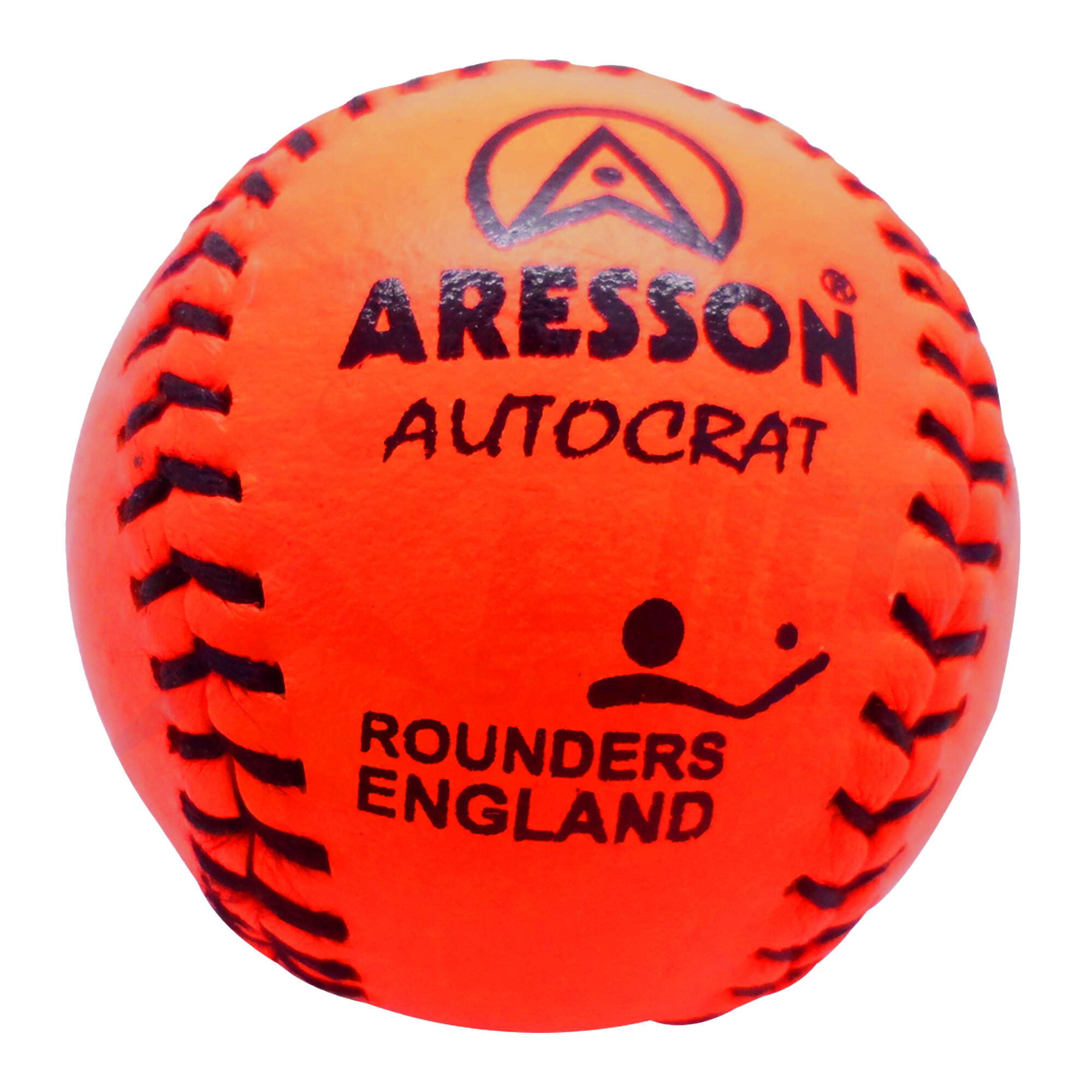 Autocrat Leather Rounders Ball (Orange/Black) ARESSON | Decathlon
