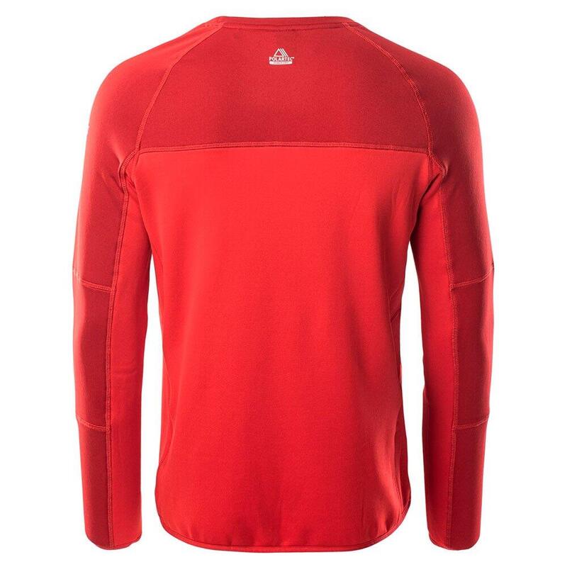 "Molic" TShirt für Langärmlig Herren Flammen Rot /Salsa ELBRUS - DECATHLON
