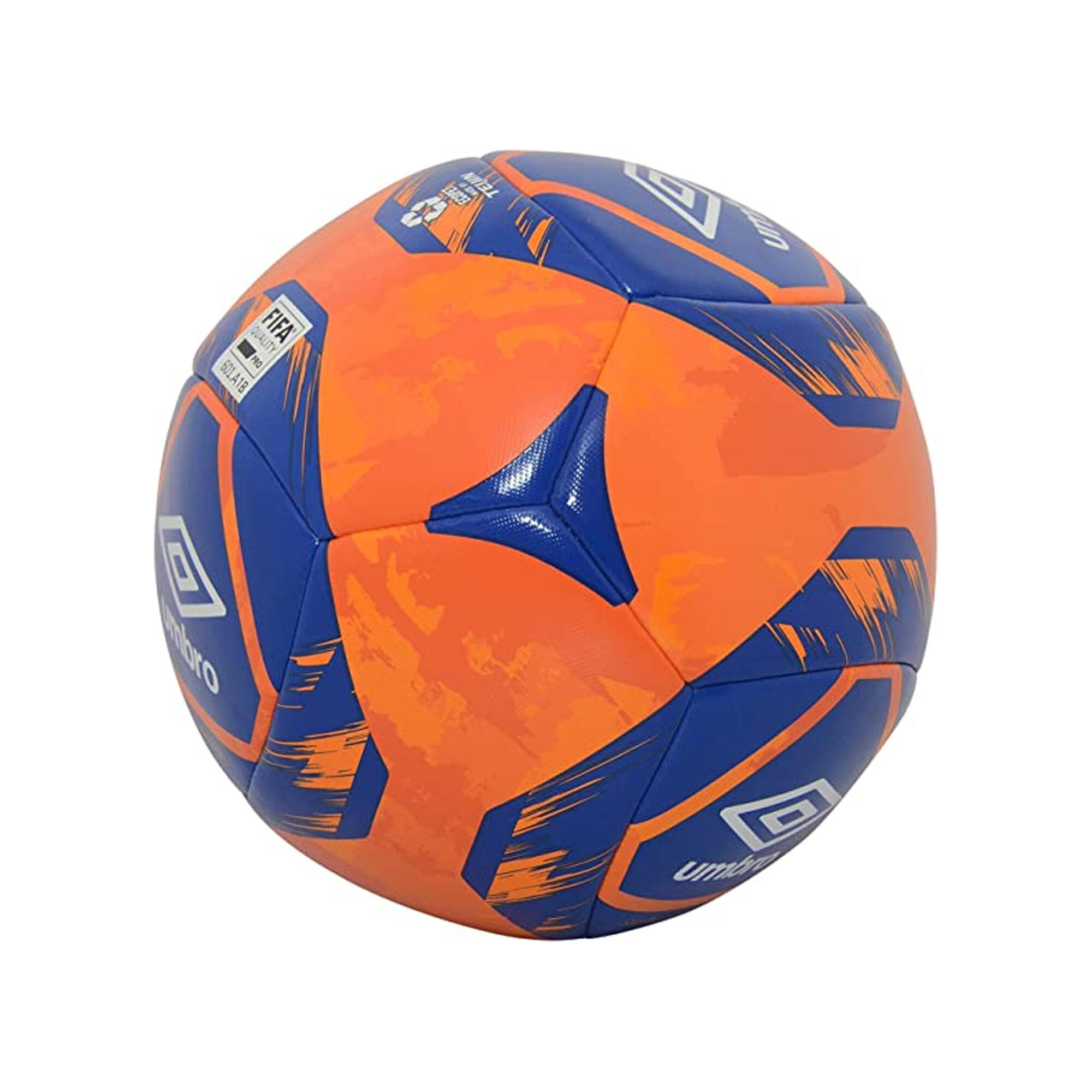 Sala Cup Ni Futsal Ball (Carrot/White/Victoria Blue) UMBRO | Decathlon