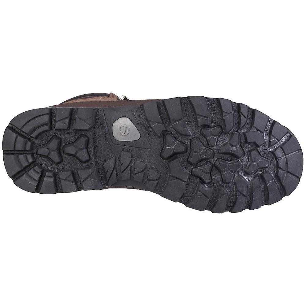 Mens Sudgrove Lace Up Hiking Boots (Brown) | Decathlon