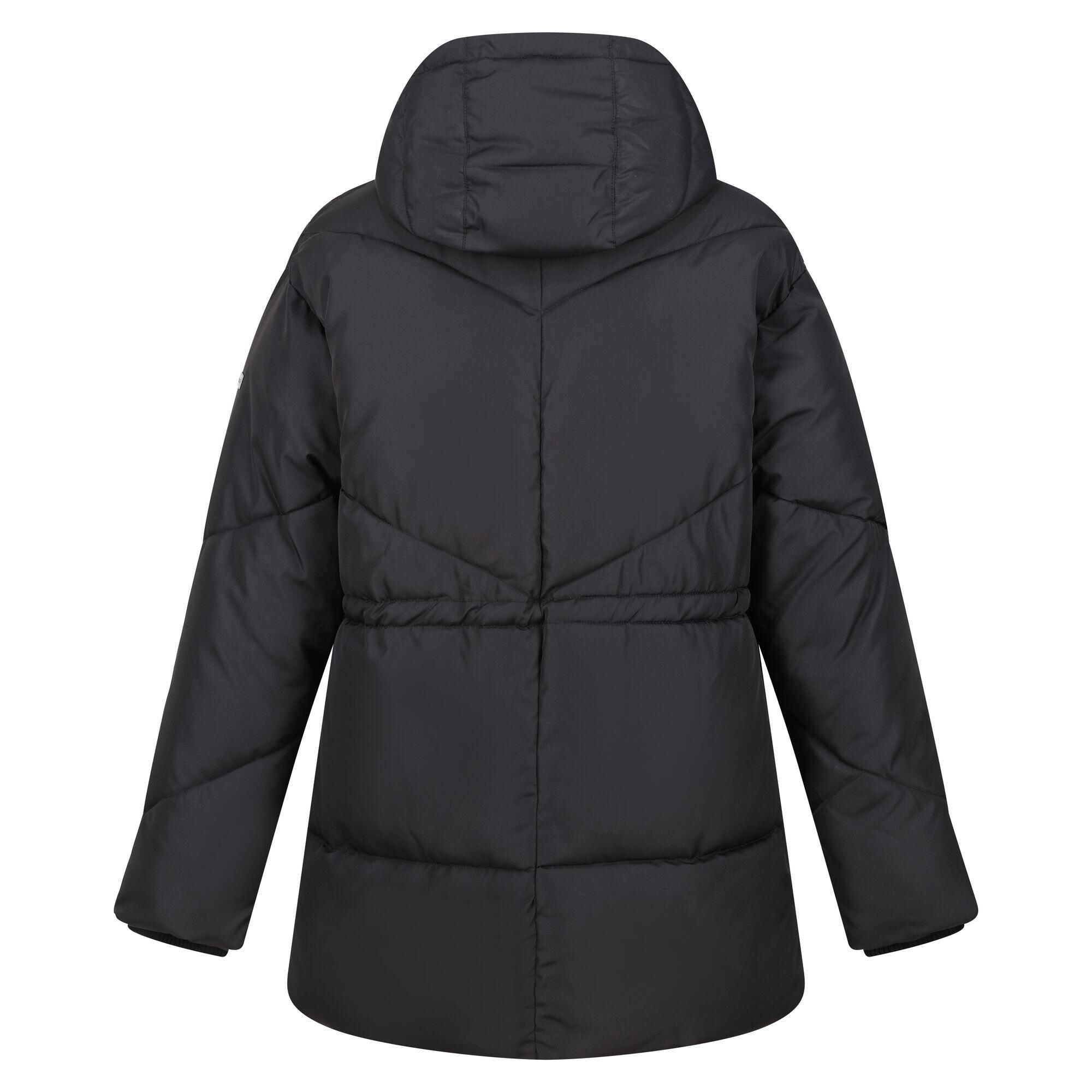 Womens/Ladies Rurie Baffled Padded Jacket (Black) REGATTA | Decathlon