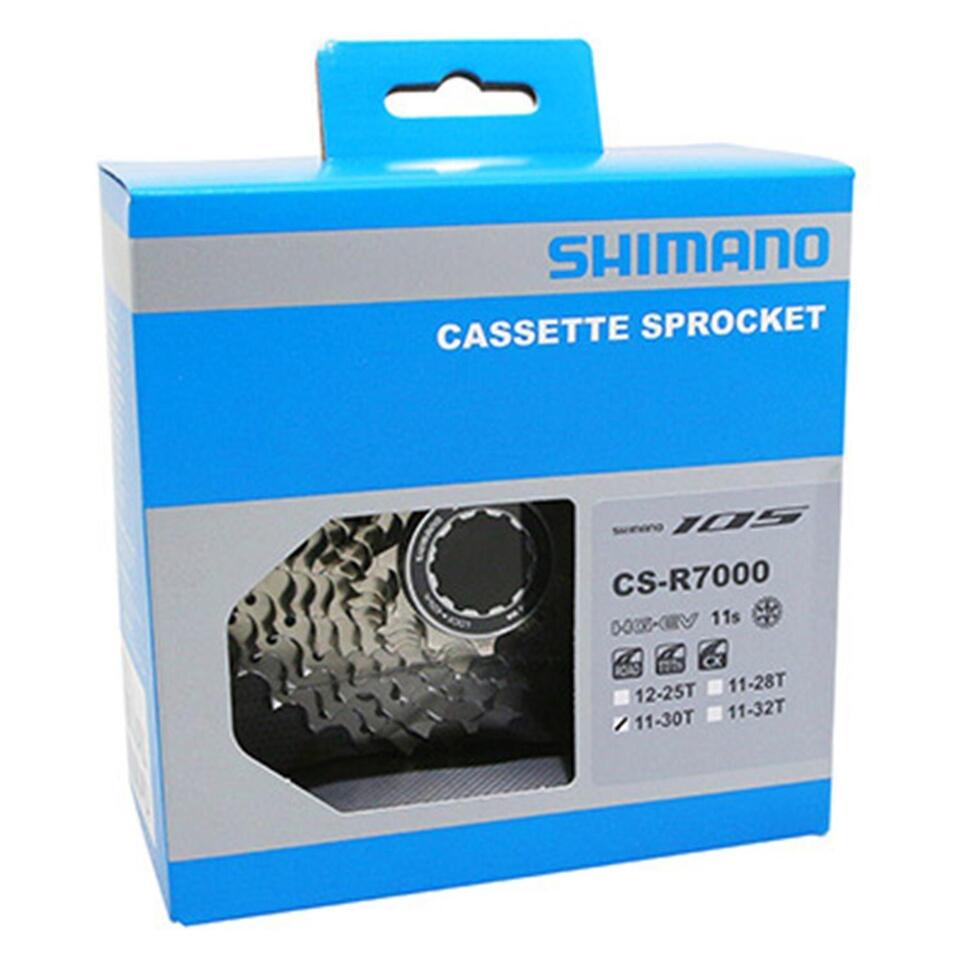 SHIMANO Shimano 105 CS-R7000 11-30 Cassette - 11 Speed | Decathlon
