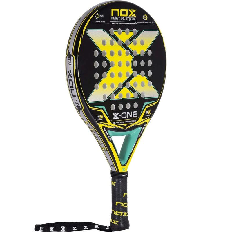 RAQUETTE DE PADEL NOX X-ONE jaune vert NOX | Decathlon