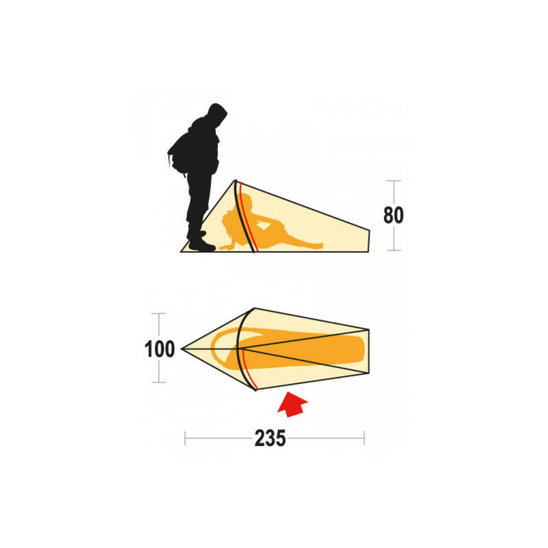 Tente 1 Place Ferrino Sintesi 1 Vert Unisex FERRINO | Decathlon