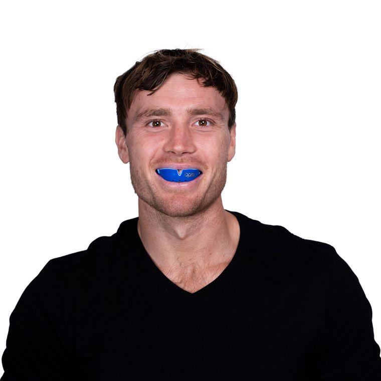 OPRO - Proteza Opro Self-Fit Albastra Silver Level Senior | Decathlon