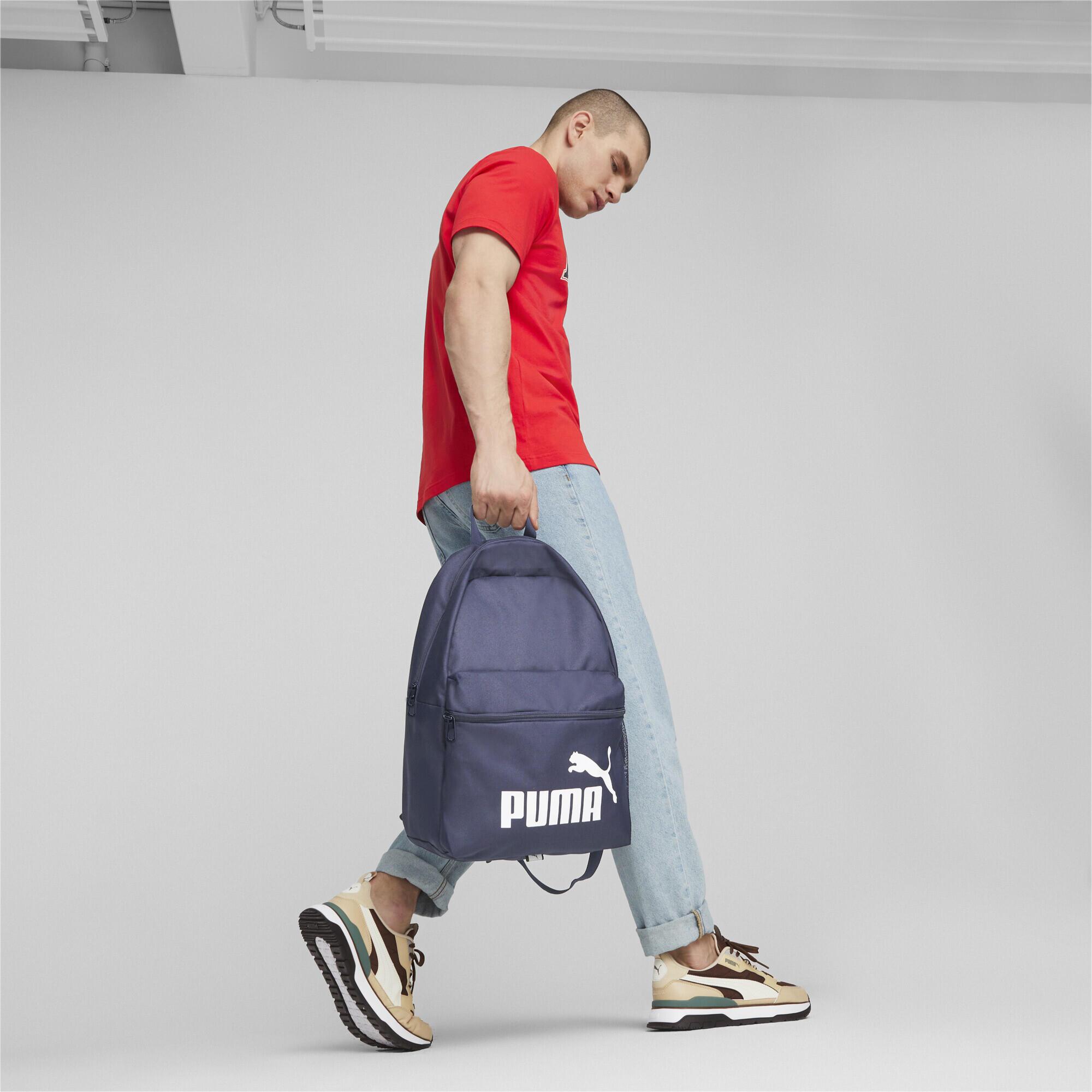 Backpack Puma Phase 22L, Blue, Unisex PUMA | Decathlon
