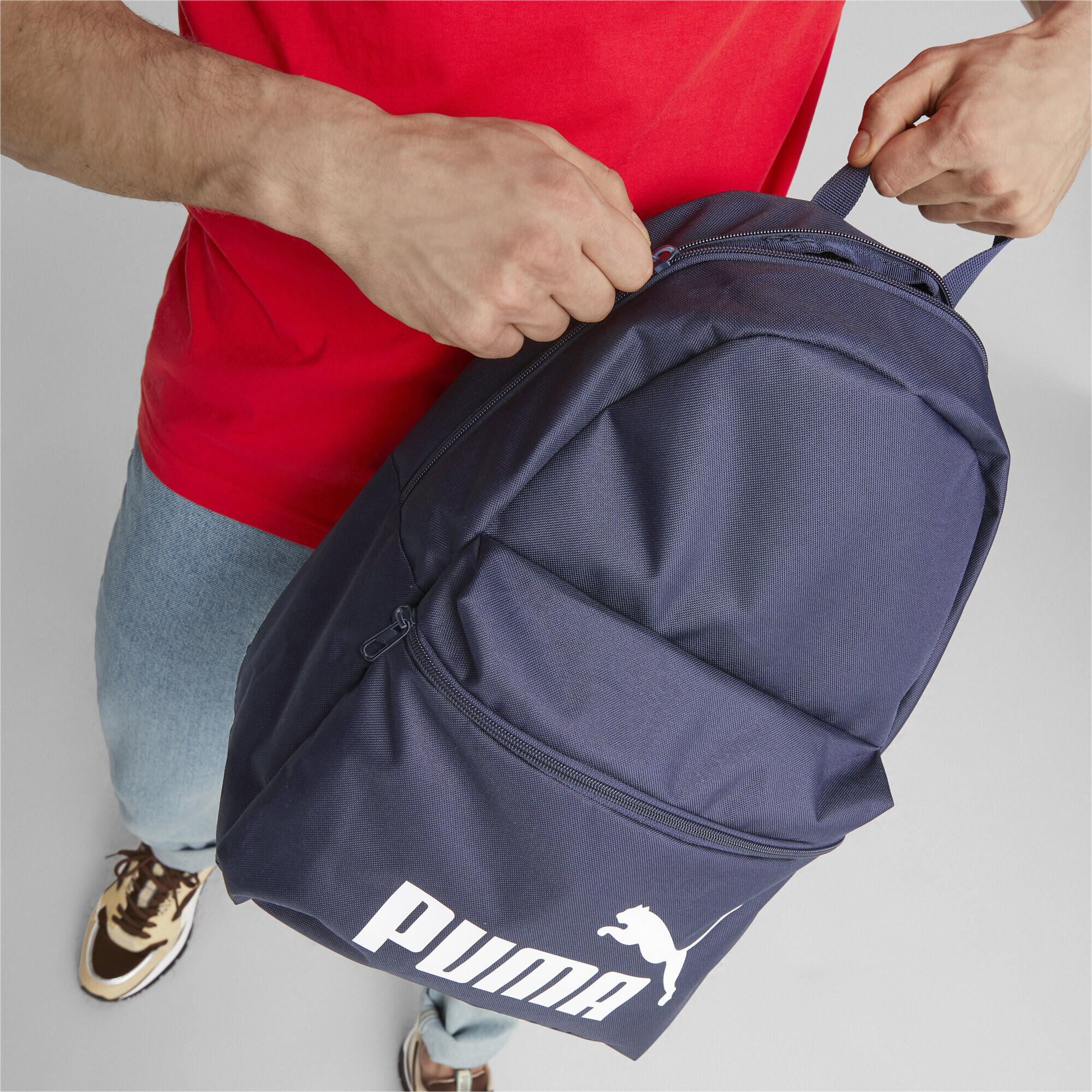 Backpack Puma Phase 22L, Blue, Unisex PUMA | Decathlon