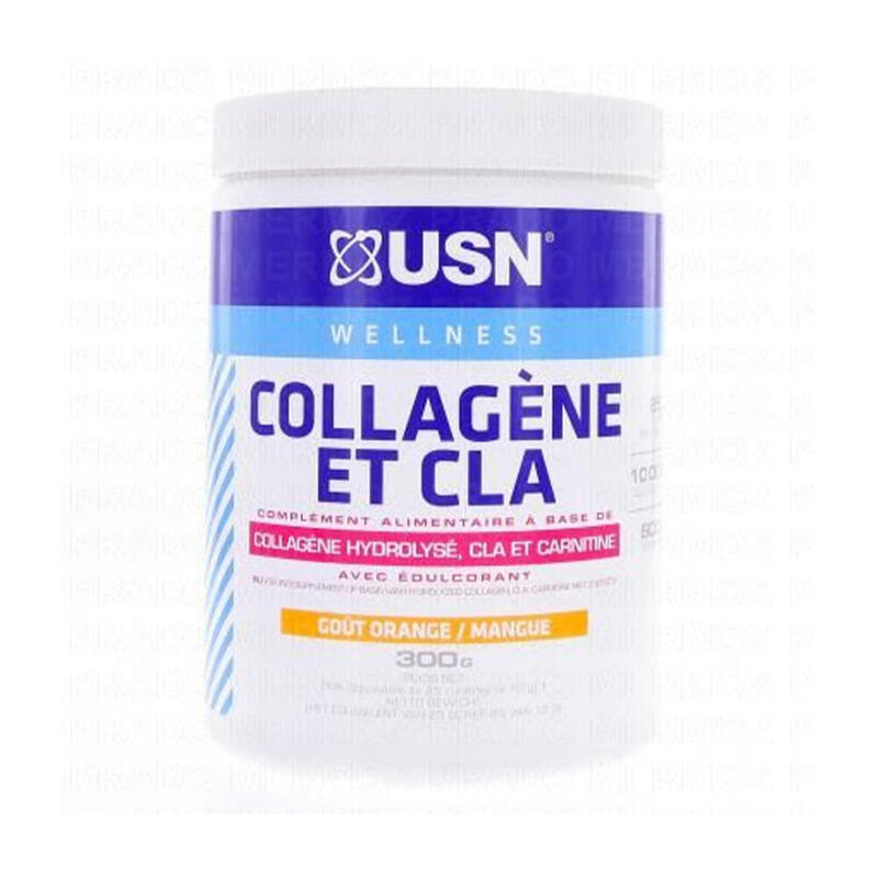 Collagène et cla (300g) | Orange mango USN | Decathlon