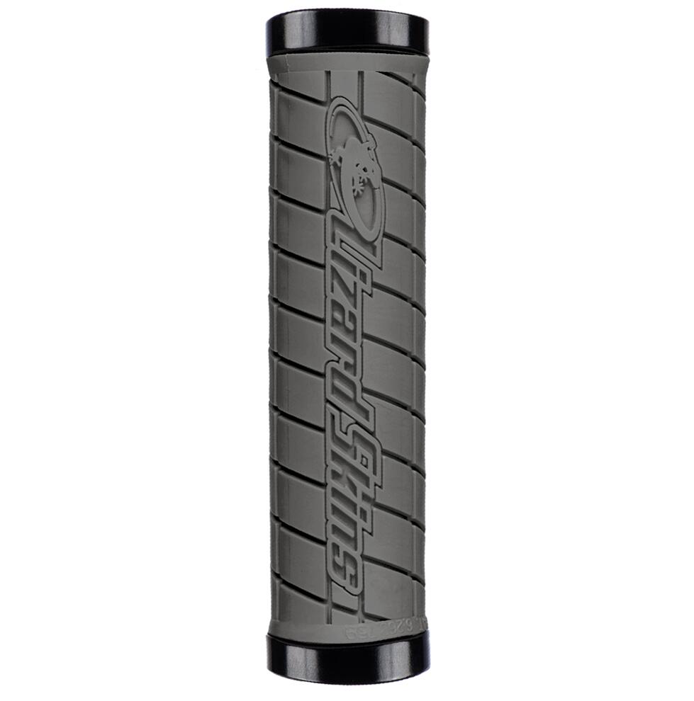 Lizard Skins Logo Dual-Clamp Lock-On Grip Graphite LIZARD SKINS | Decathlon