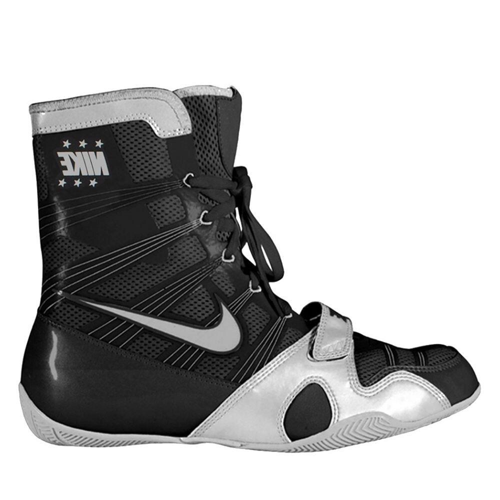 Nike Hyper KO Boxing Boots - Black/Silver NIKE | Decathlon