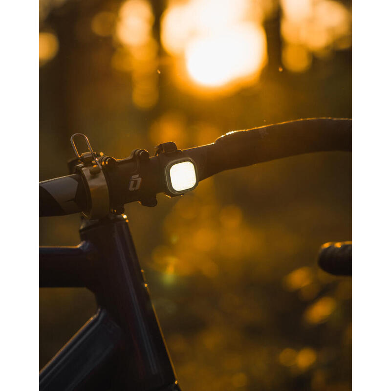 Mini éclairage vélo avant Knog blinder Skull KNOG | Decathlon
