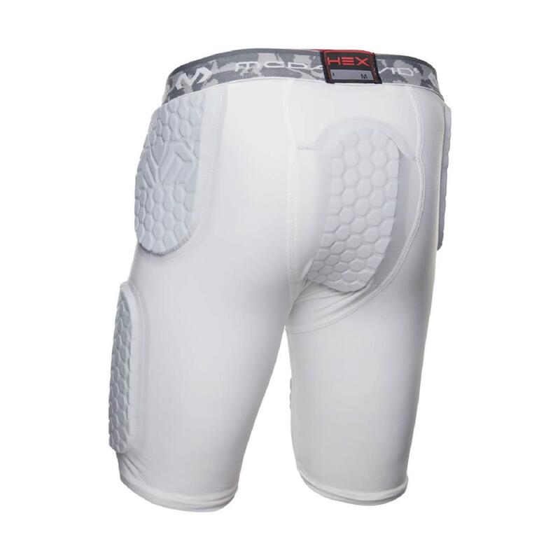 SHORT PROTECTION MC DAVID BLANC rugby-a-xv Blanc MCDAVID | Decathlon