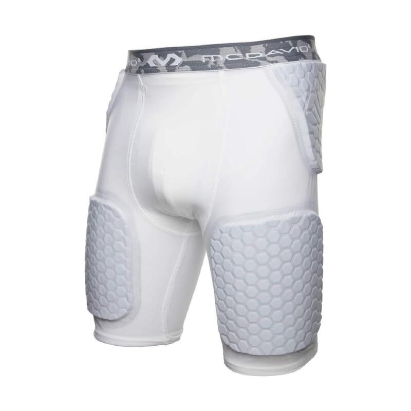 SHORT PROTECTION MC DAVID BLANC rugby-a-xv Blanc MCDAVID | Decathlon