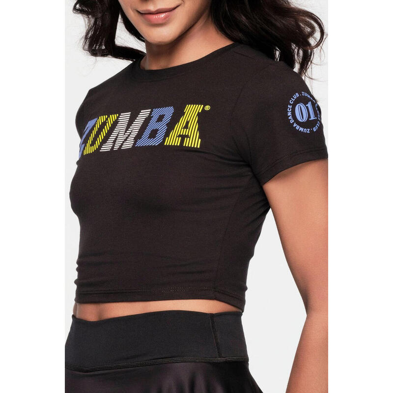 Koszulka fitness damska Zumba Wear krótki rękaw ZUMBA WEAR | Decathlon Koszulka fitness damska Zumba Wear krótki rękaw ZUMBA WEAR | Decathlon