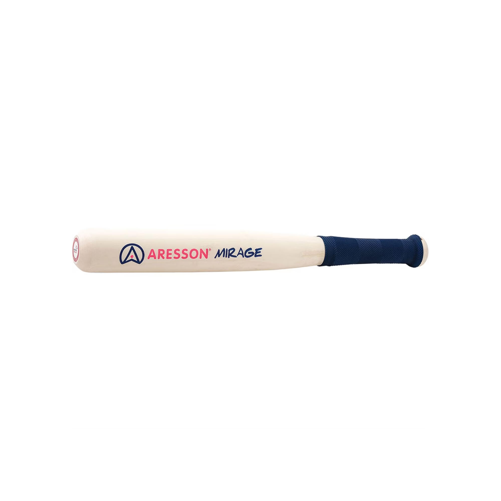 Mirage Rounders Bat (Cream/Blue) ARESSON | Decathlon