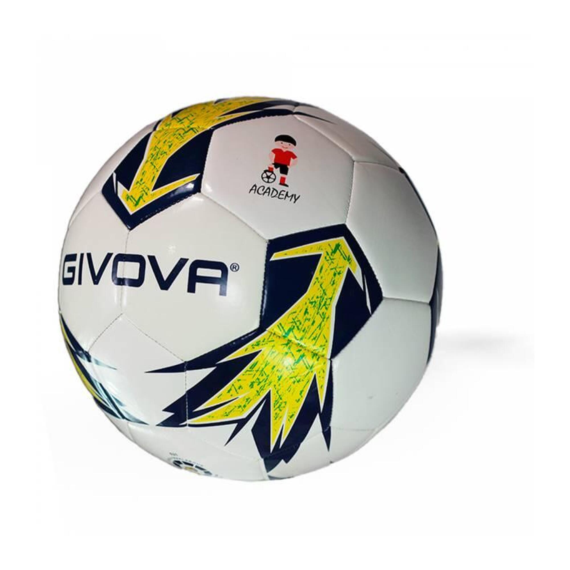 GIVOVA - Minge fobal Givova Academy Freccia 5, galben/bleumarin, 5 ...