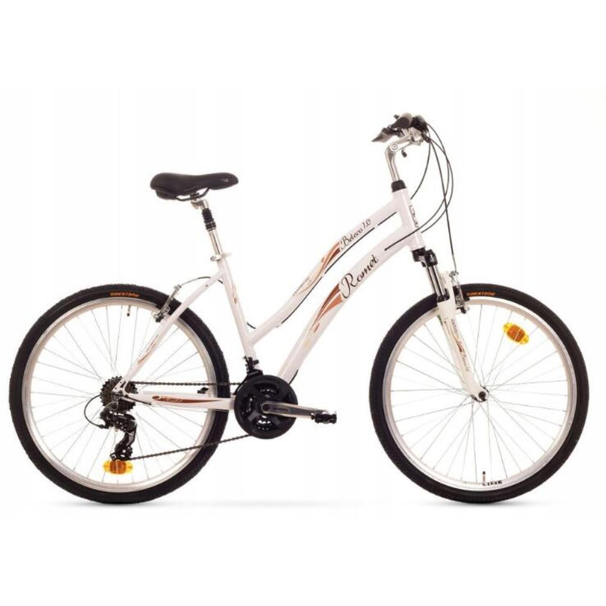 Rower miejski damski Romet Belleco 1.0 26 (16) ROMET | Decathlon