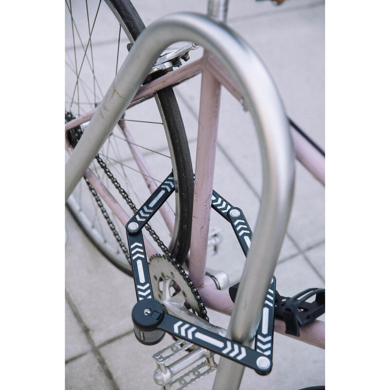 Kryptonite Kryptolock Folding Lock 685 6mm x 85cm KRYPTONITE - Decathlon