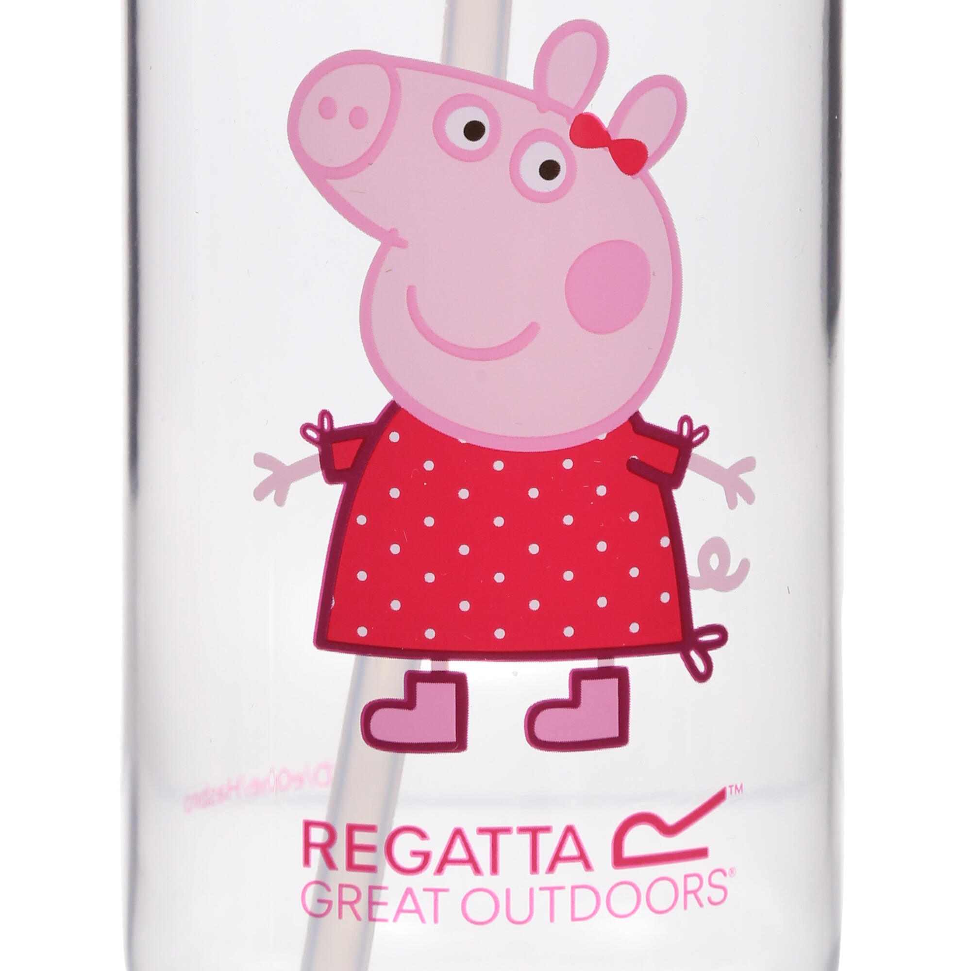 Kinder/Kinderen Logo Peppa Pig Tritan Waterfles (Heldere Blush) | Decathlon