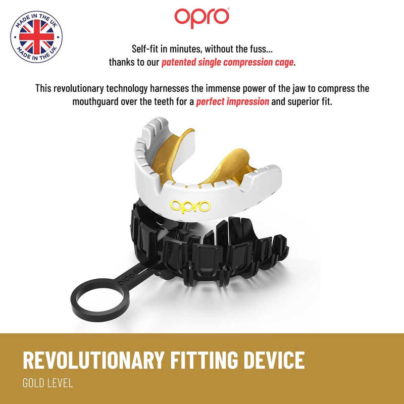 Protège dents Opro Gold Braces Rouge et blanc Adulte v2 OPRO | Decathlon Protège dents Opro Gold Braces Rouge et blanc Adulte v2 OPRO | Decathlon