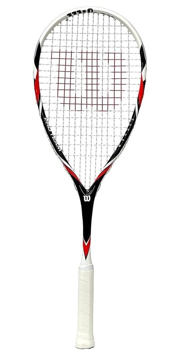 Wilson Pro Team Red Squash Racket, Cover & 3 Squash Balls WILSON ...