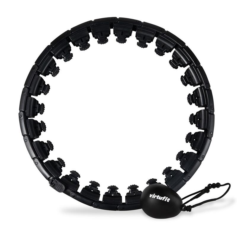 VIRTUFIT Verstelbare Hoelahoep Met Gewicht - Massage Hoela Hoep 1.4 kg ...