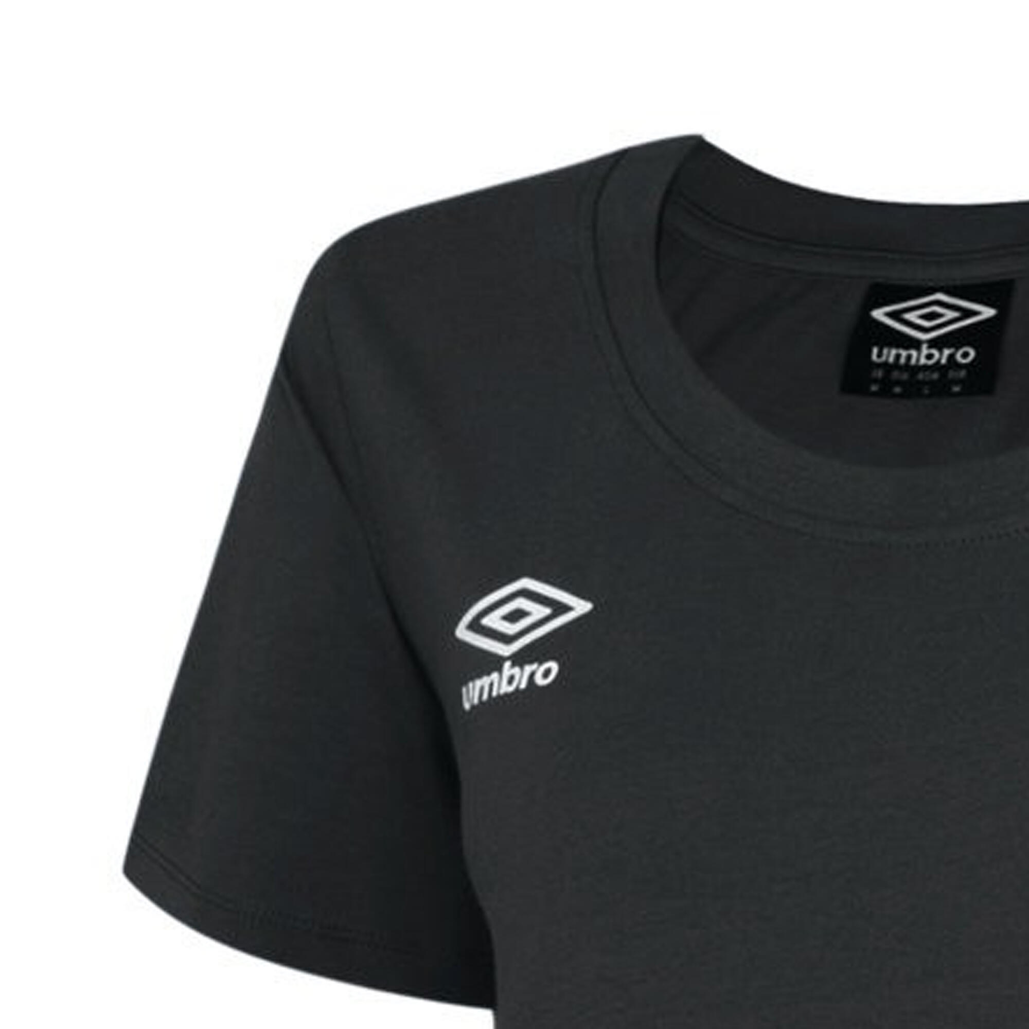 Womens/Ladies Club Leisure TShirt (Black/White) UMBRO | Decathlon