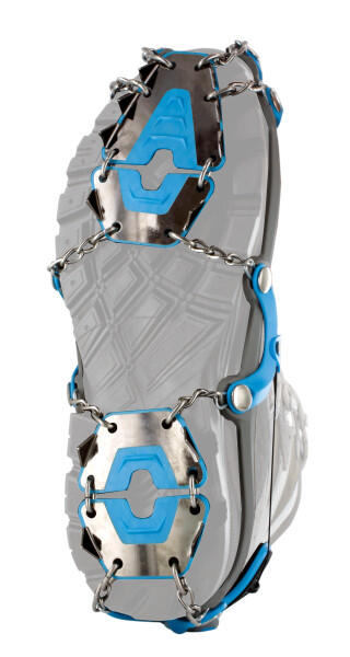 Yaktrax Leichte Wintersteigeisen mit Stahlspitzen mit verstellbarem ...