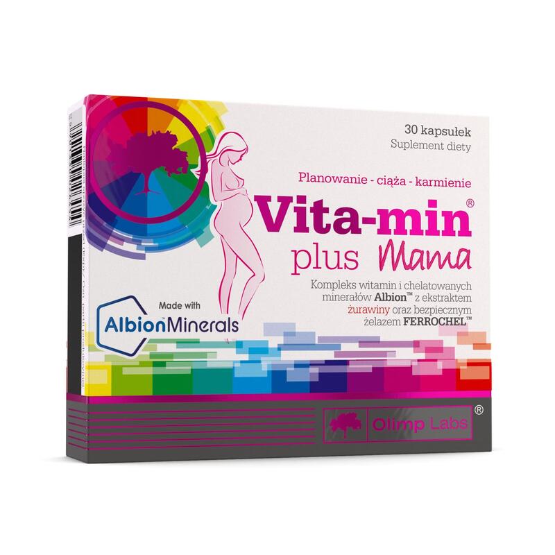 Witaminy Olimp Vita-min Plus® Mama - 30 Kapsułek OLIMP LABS | Decathlon