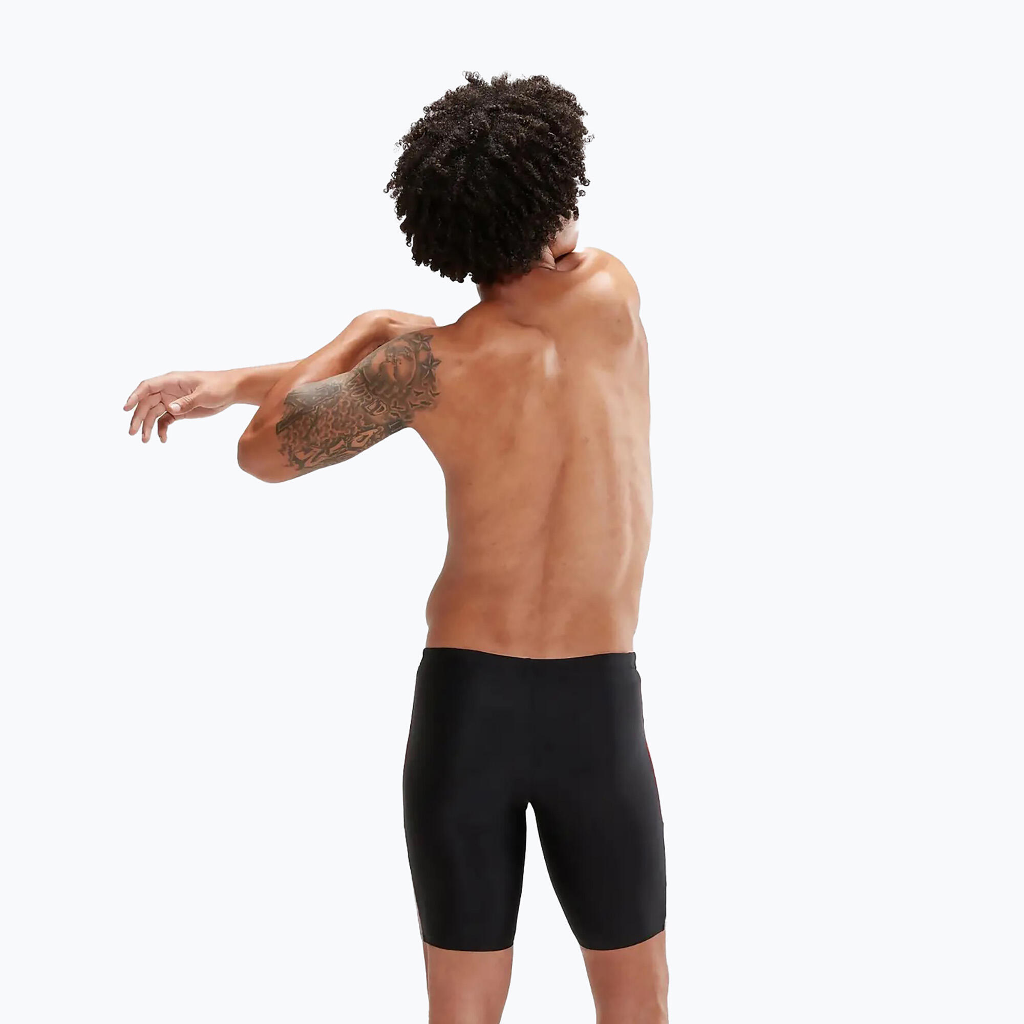 Speedo Dive Jammer - Black/Fed Red/Grey SPEEDO | Decathlon