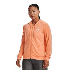 UNDER ARMOUR - Bluz trening femei Rival Terry Full Zip Hoodie | Decathlon