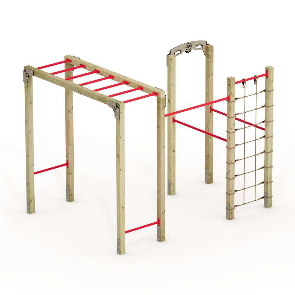 FIT Base 820 - Appareil de fitness de plein air - rouge WICKEY | Decathlon