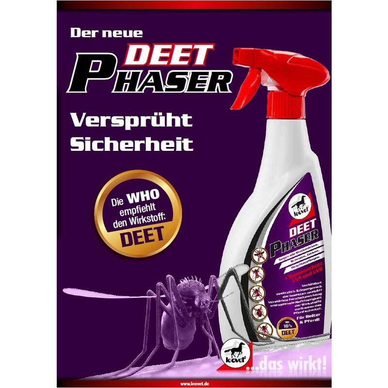DEET PHASER 550ml LEOVET - DECATHLON