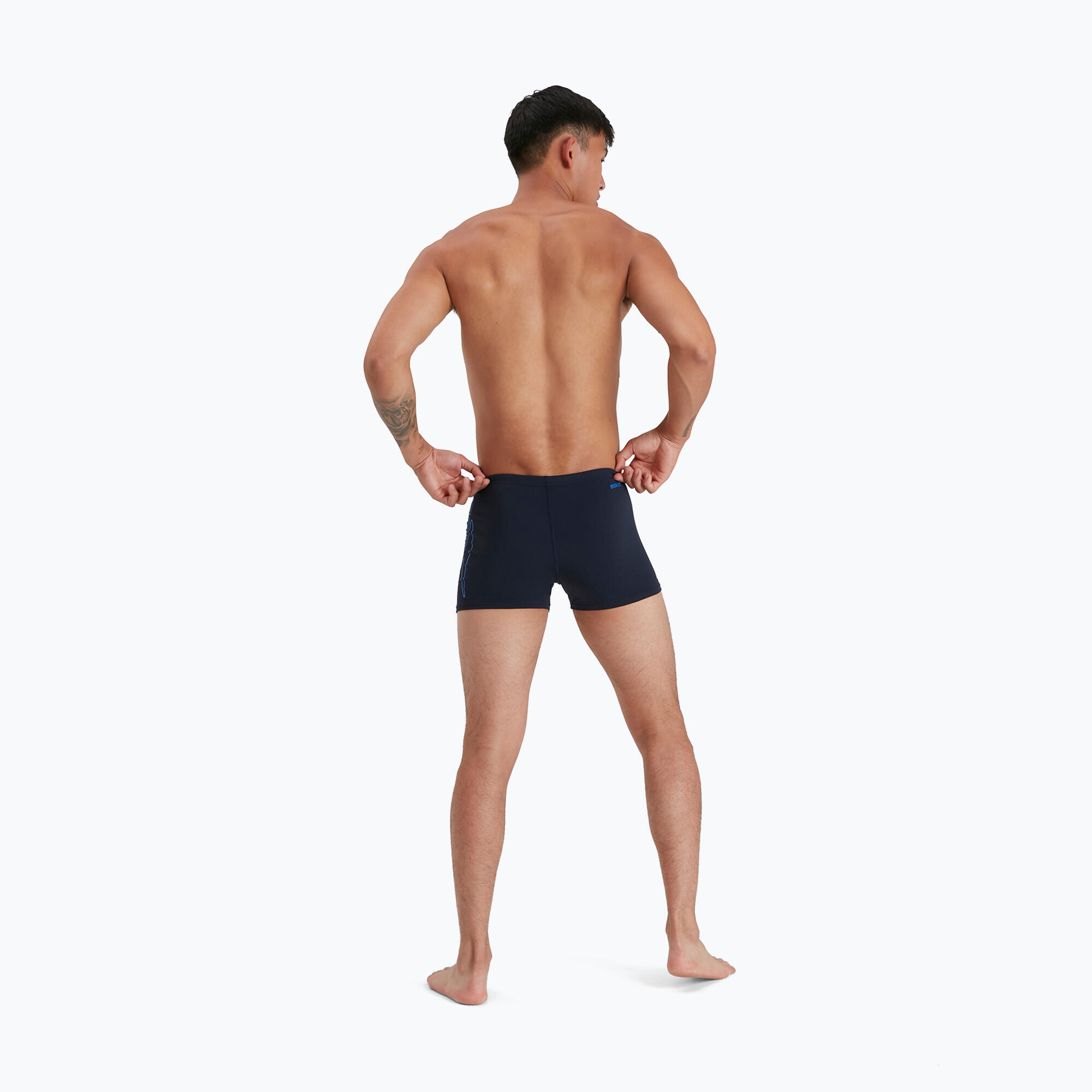 Short de bain Speedo Boom Logo Placement - Bleu marine - Taille 30 ...