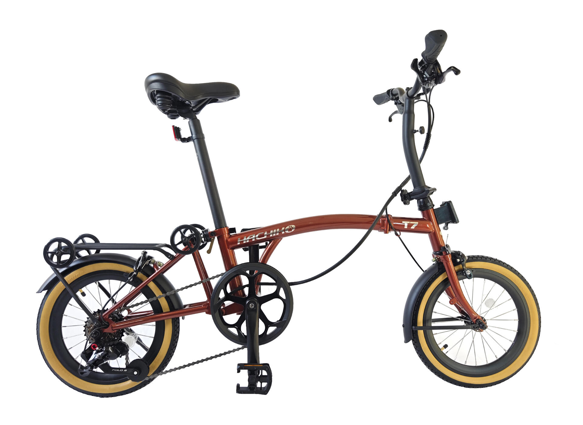 Hachiko Trifold T7 GEN 1 | Tri-fold Bicycle | 16 Inch | 2024 Edition ...