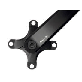 MIRANDA Miranda crankset Delta JIS voor Gates 170mm mat zwart | Decathlon