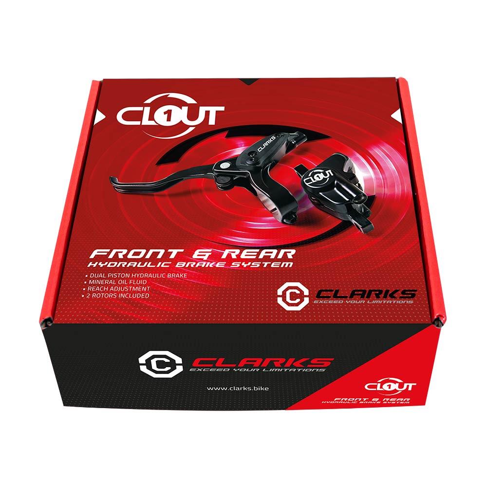 Clarks Clout Hydraulic Disc Brake Set 160/160mm | Decathlon