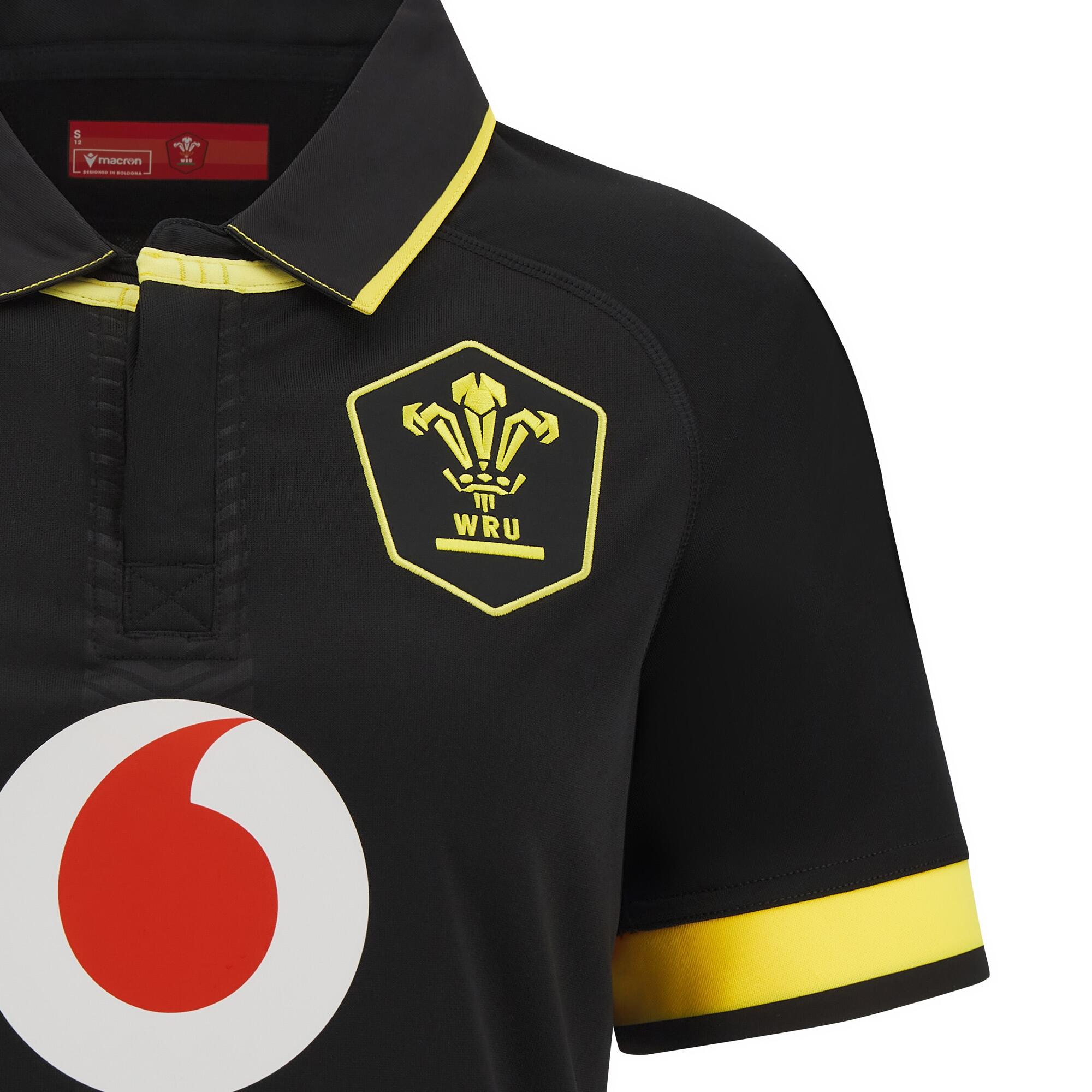 Wales 2023/2024 WRU Womens Away Rugby Shirt | Decathlon