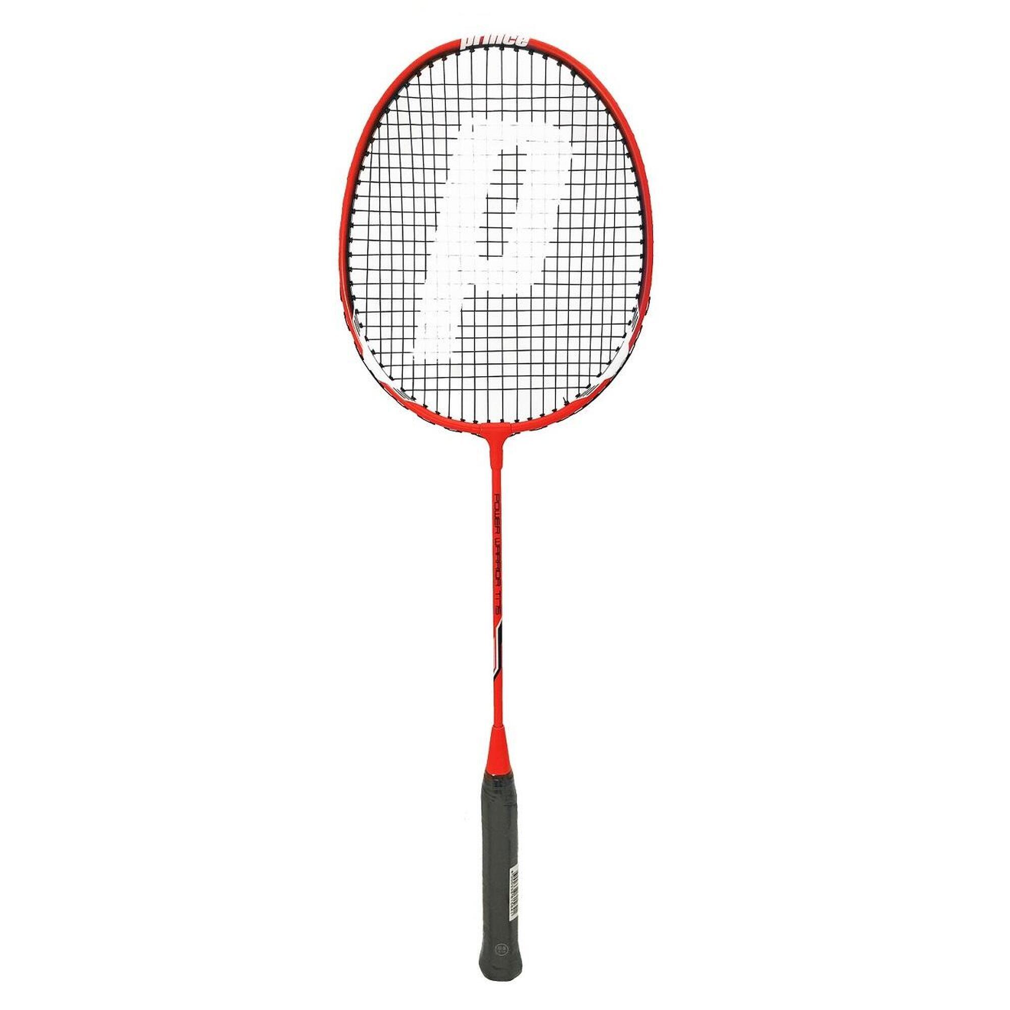 Prince Power Warrior Badminton Racket Twin Set, Cover & 6 Shuttles ...