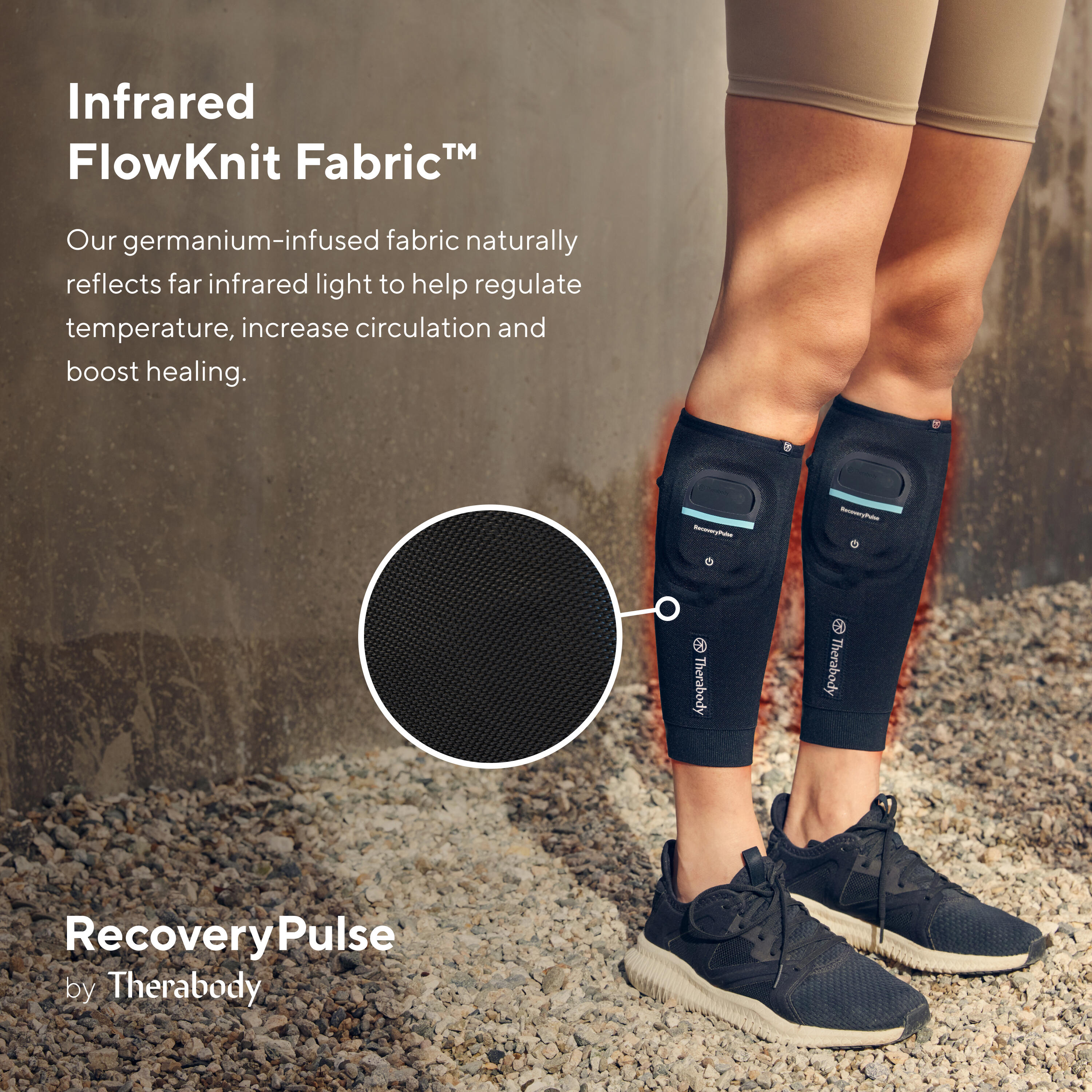 Kuit Sleeve RecoveryPulse" Therabody - Pressotherapie Sleeve voor ...