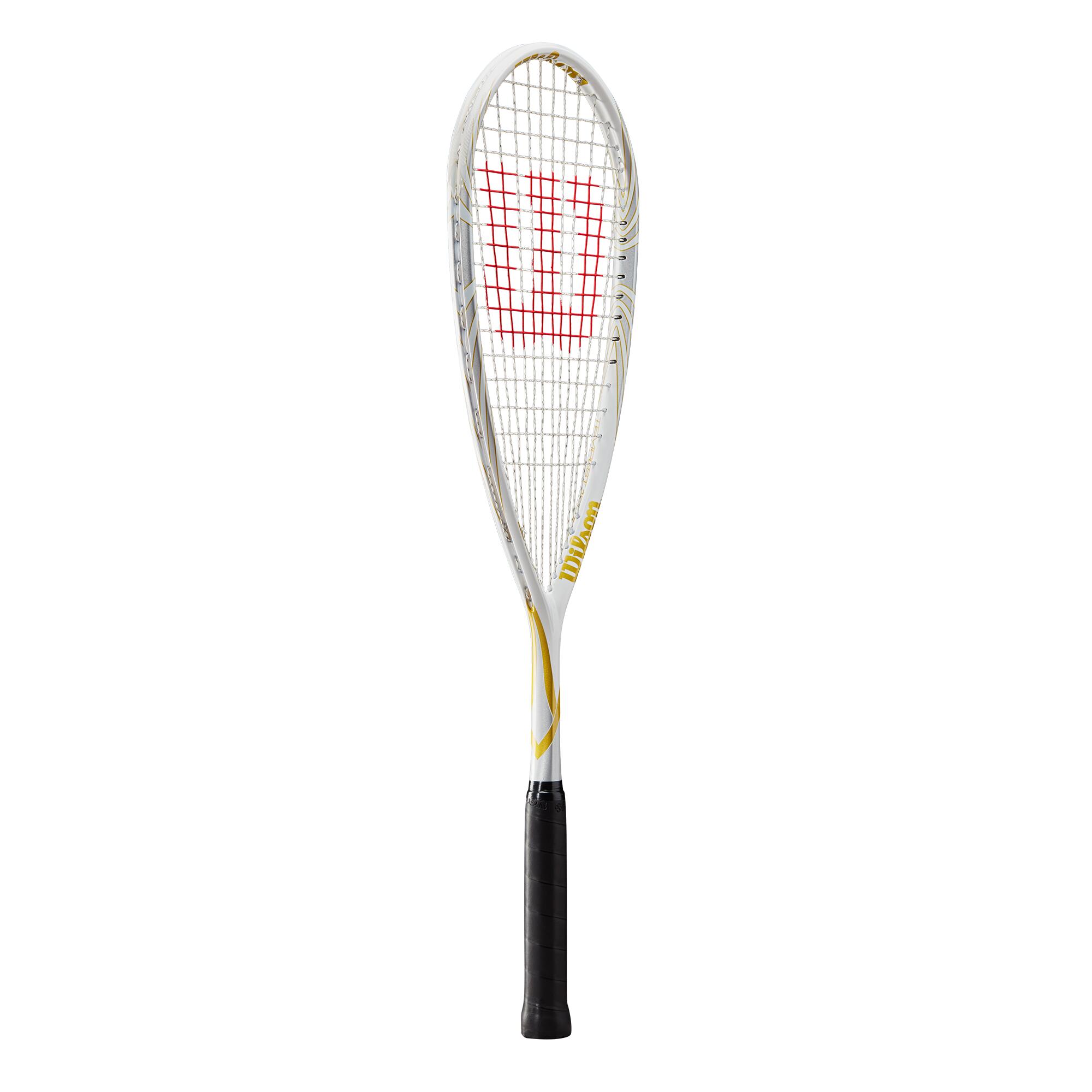 Wilson Tempest 120 BLX White/Gold Squash Racket WILSON | Decathlon