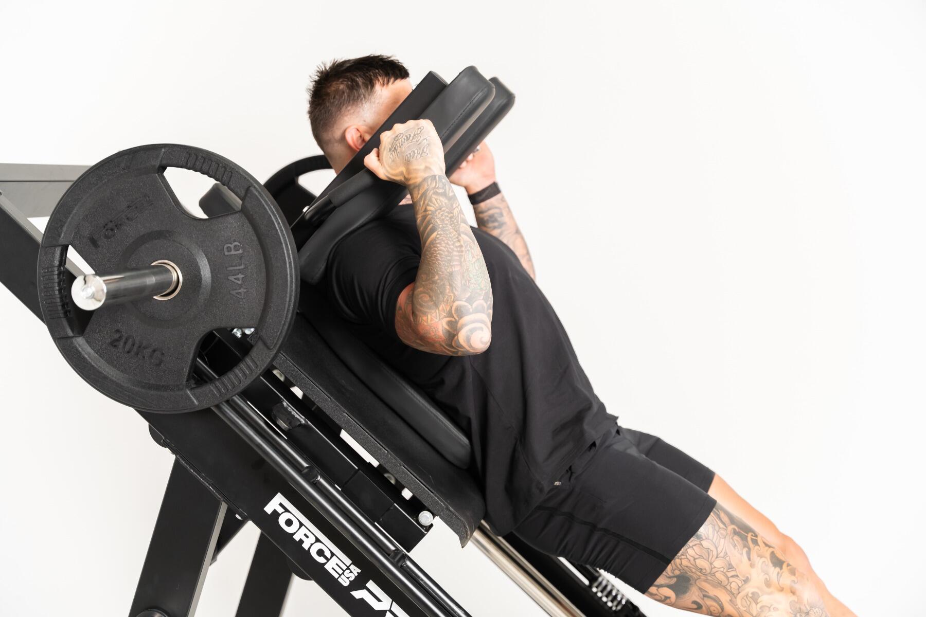 Ultimate Leg Press Hack Squat FORCE USA | Decathlon