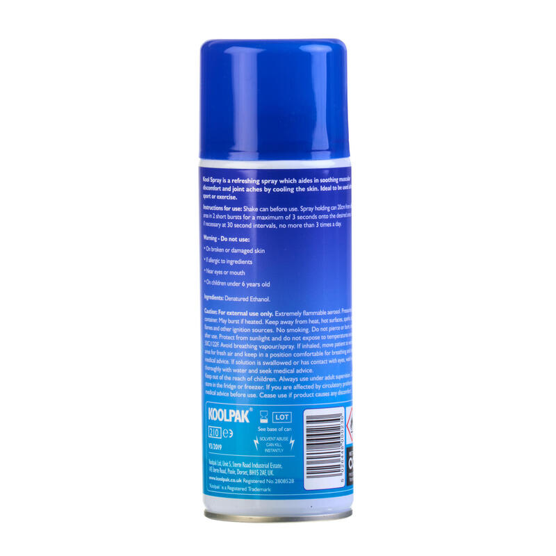 Koolpak Freeze Kool Spray Pain Relief Sports Impact - 400 ml - Pack of ...