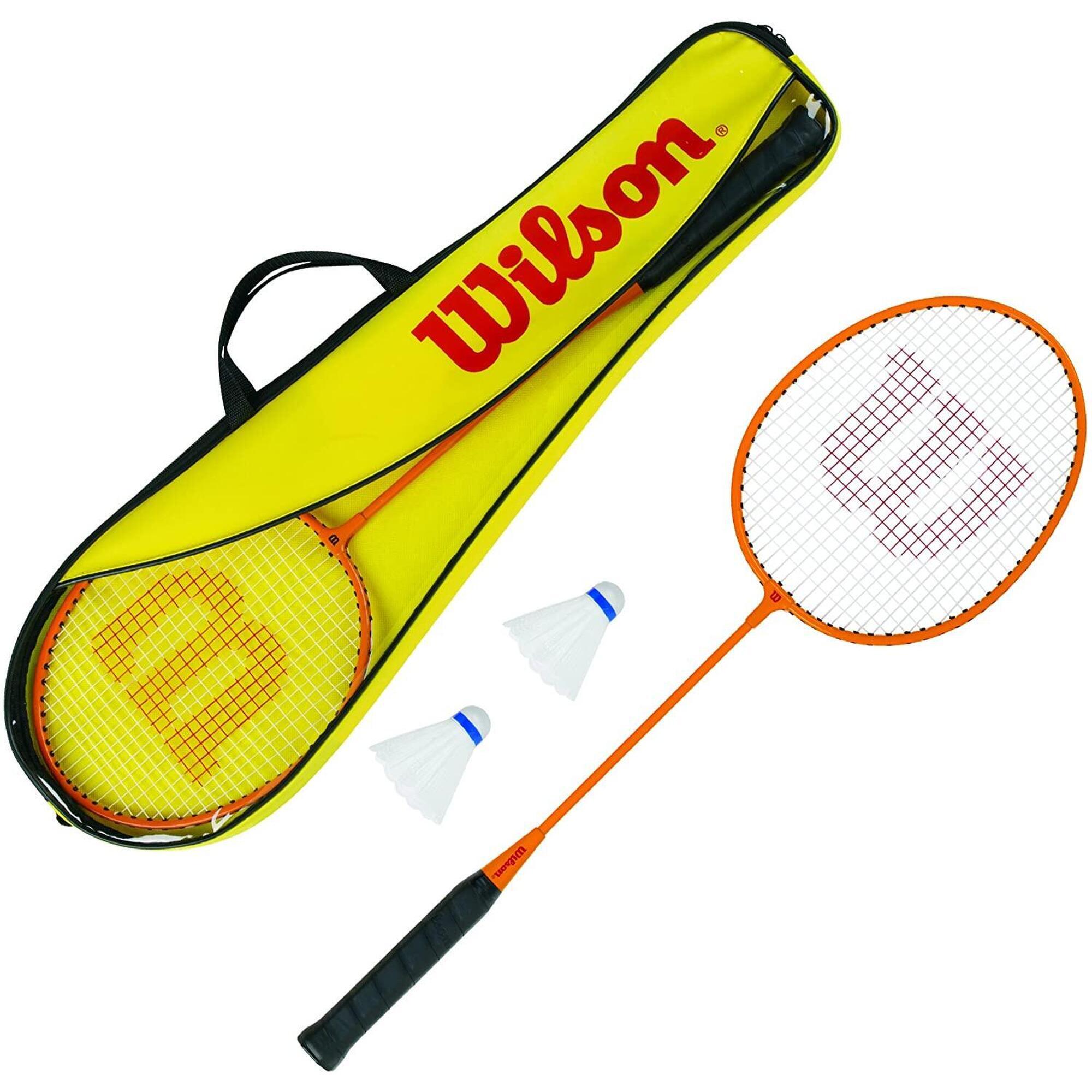 Zestaw do badmintona Wilson Badminton Gear Kit 2PC WILSON Decathlon