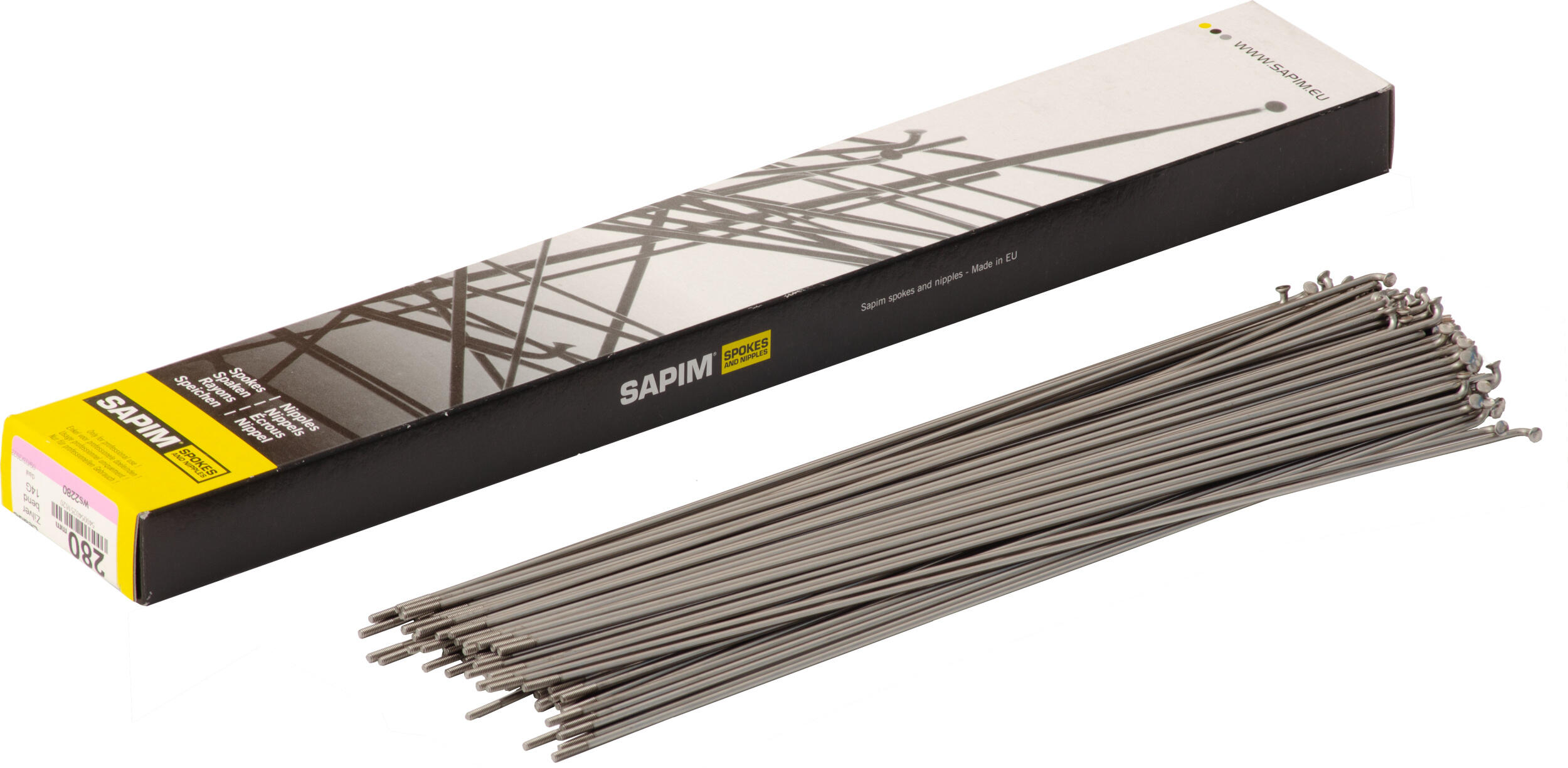 Spaken Sapim Leader 290-14 Ø2.00 mm RVS (100 stuks) SAPIM | Decathlon