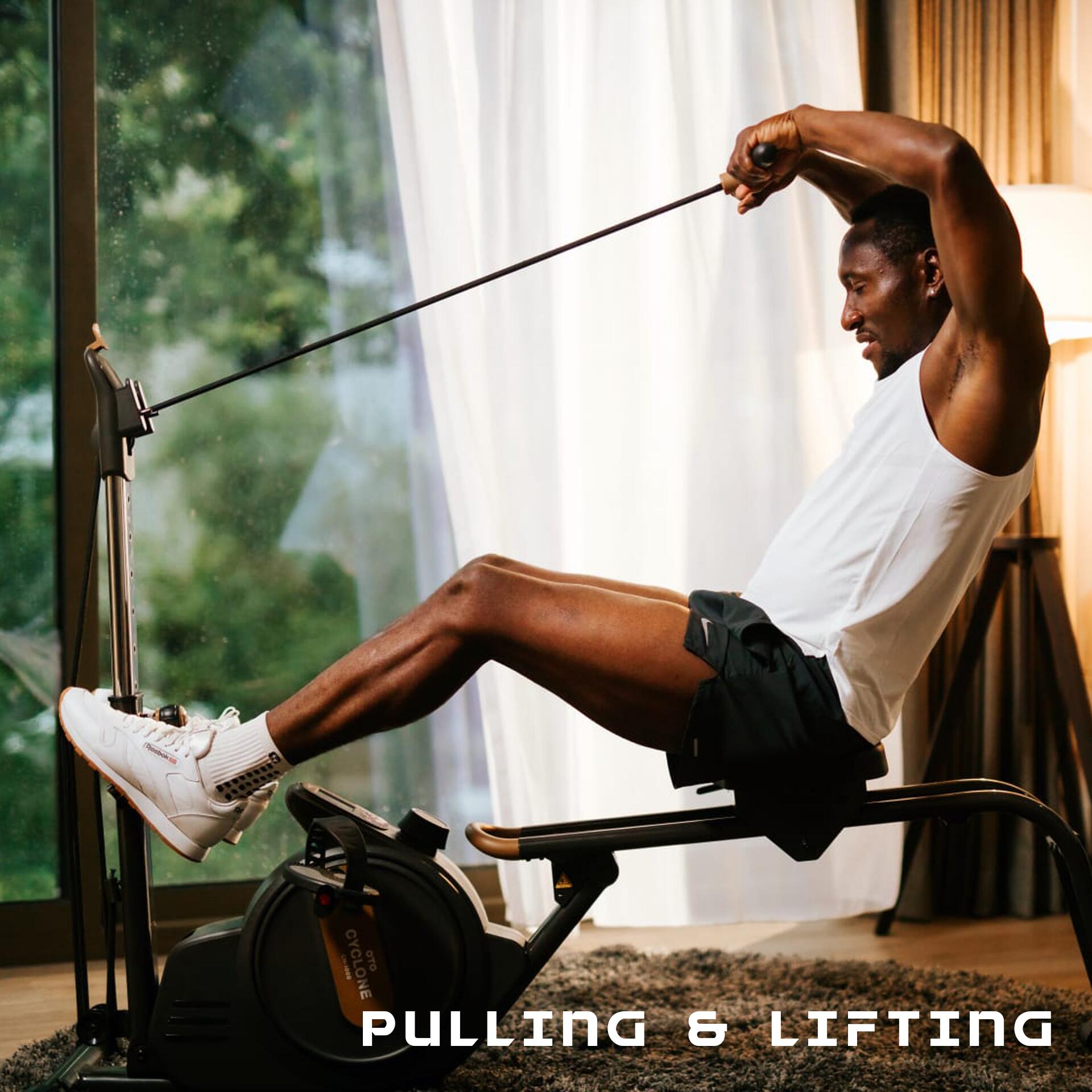 Fitness machine 5-in-1 Cyclone CN-1000 (Row | Spin | Lift | Pull | Sit Ups)