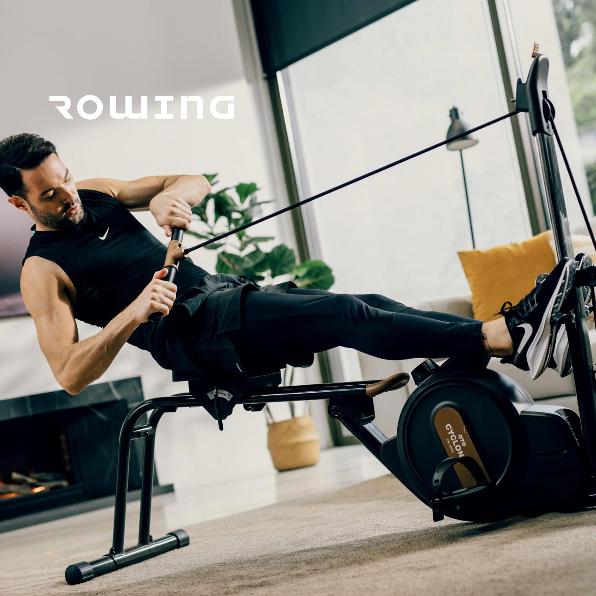 Fitness machine 5-in-1 Cyclone CN-1000 (Row | Spin | Lift | Pull | Sit Ups)